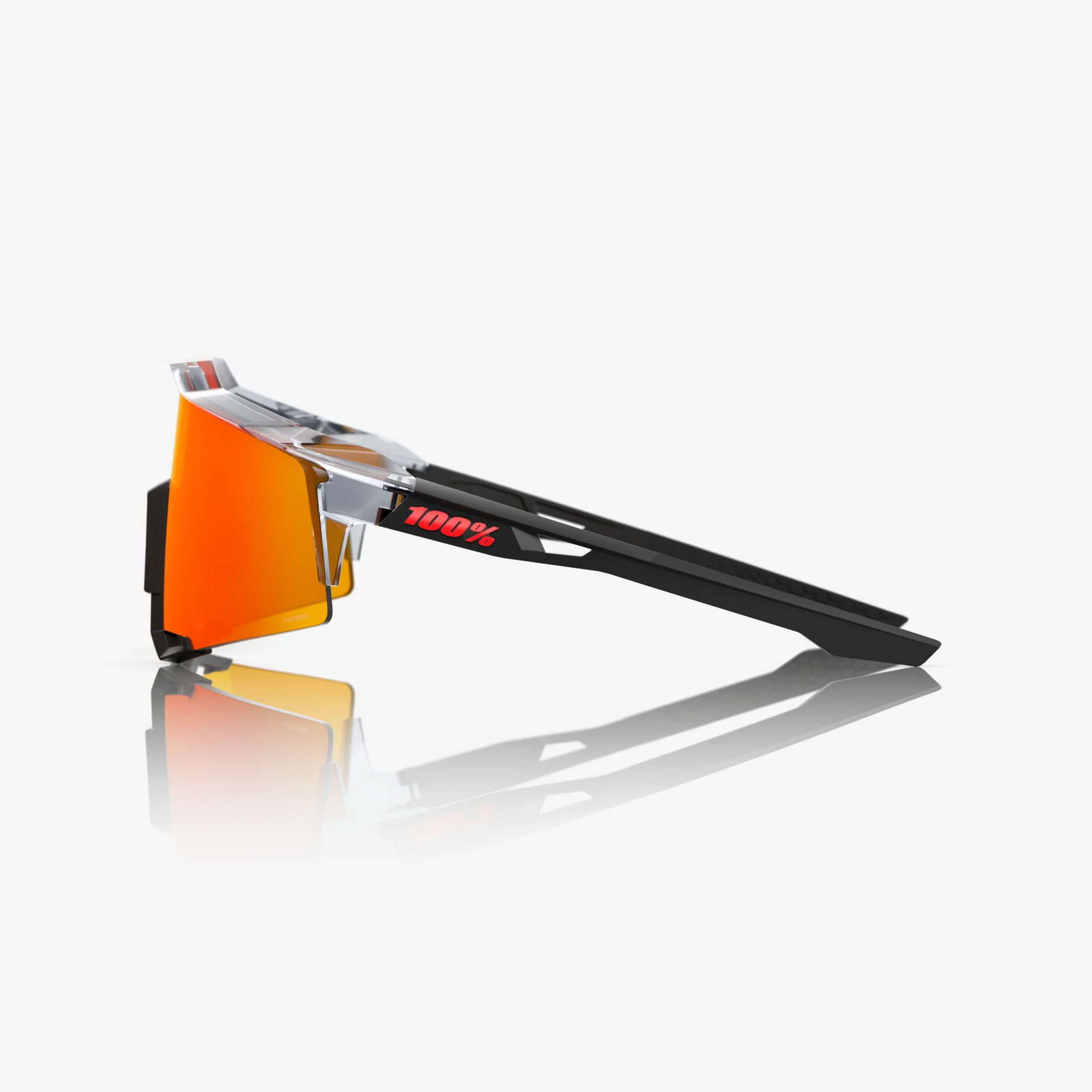 FEsportsNZ | Speedcraft - Translucent Grey/Matte Black - HiPER Red Mirror